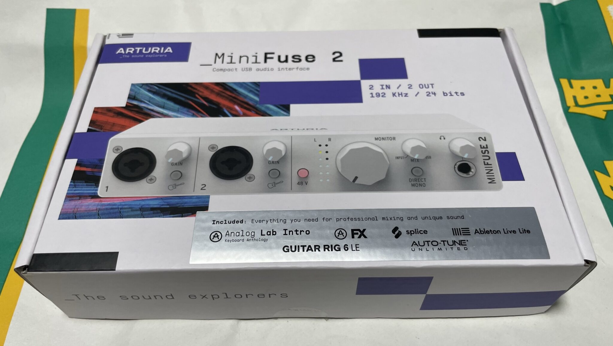Arturia MiniFuse 2 開封レビュー ~コスパ最強のオーディオインターフェイス~